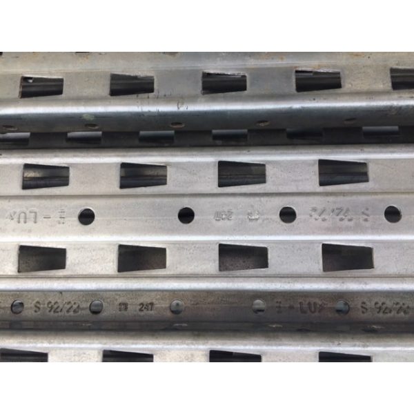 Constructor Rack 83/Silverline pallereol BRUGT - Reolux Danmark ApS